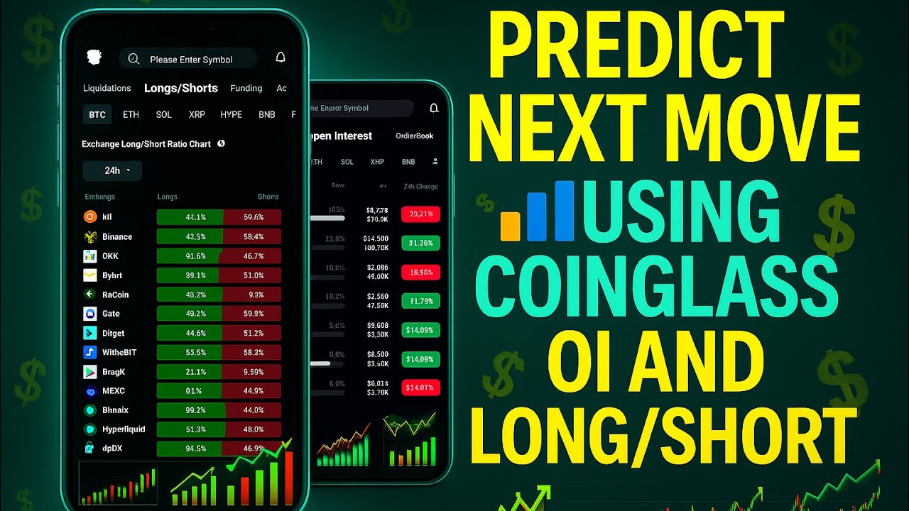 How To Use Coinglass Open Interest & Long/Short Ratio To Predict The ...