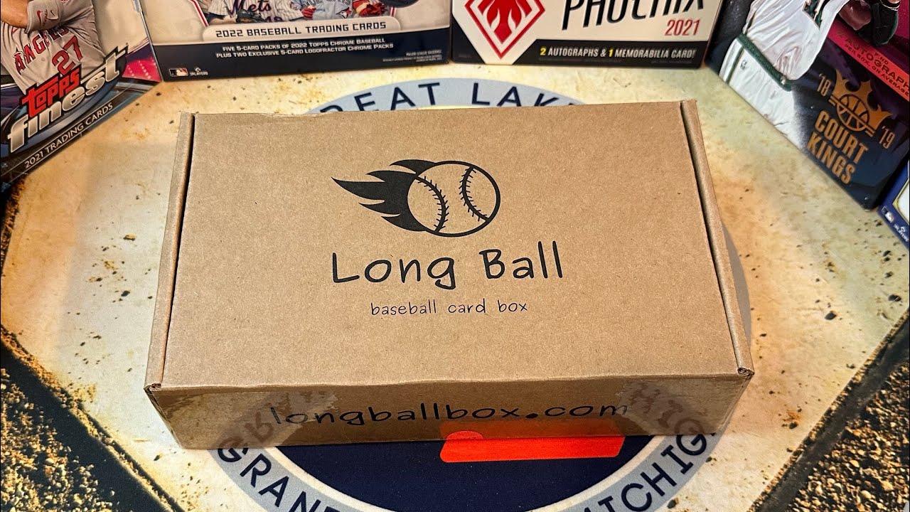 The Long Ball Baseball Card Box! Nice packs! - YouTube