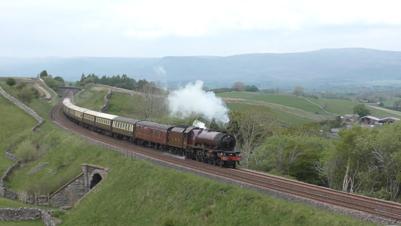LMS Pacific 6201 Princess Elizabeth || The Northern belle || 29/05/2021 ...
