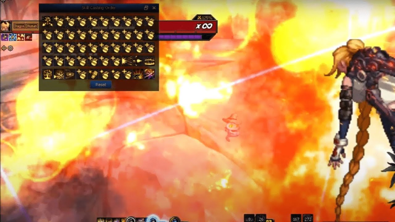 DFO Neo: Female Spitfire 40 Second Cycle - YouTube