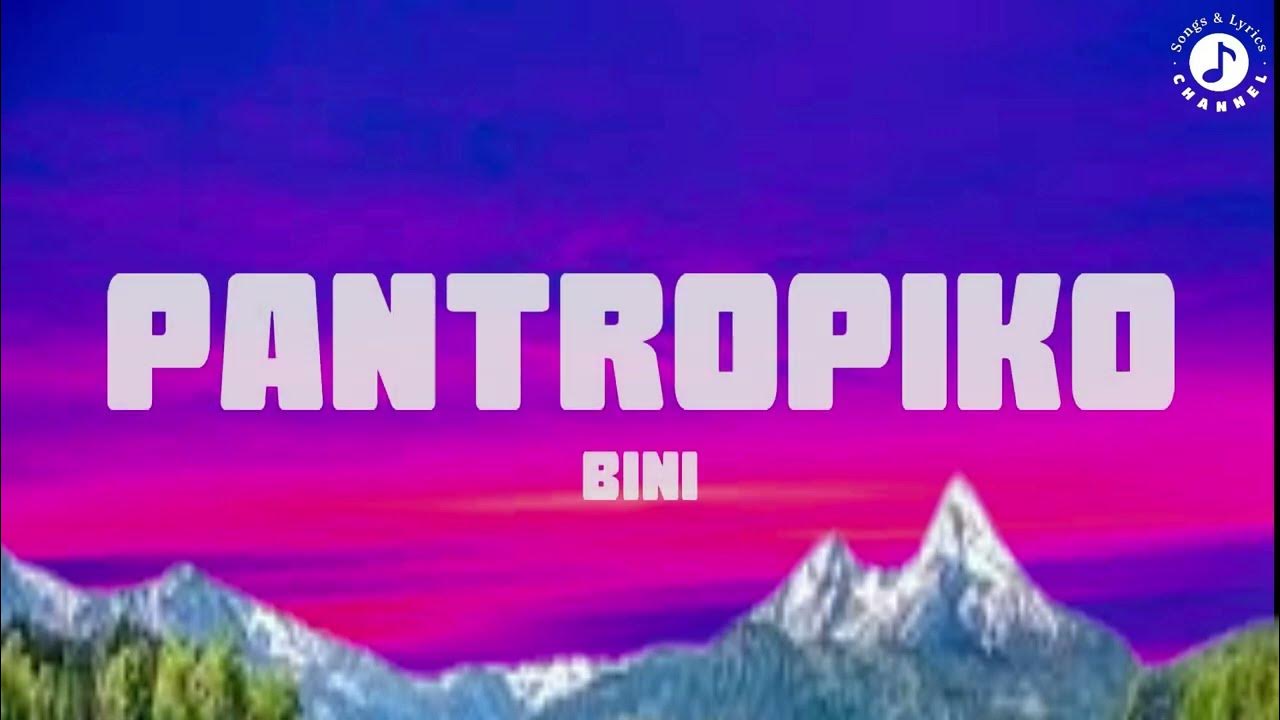 Pantropiko Lyrics Video - Bini - YouTube
