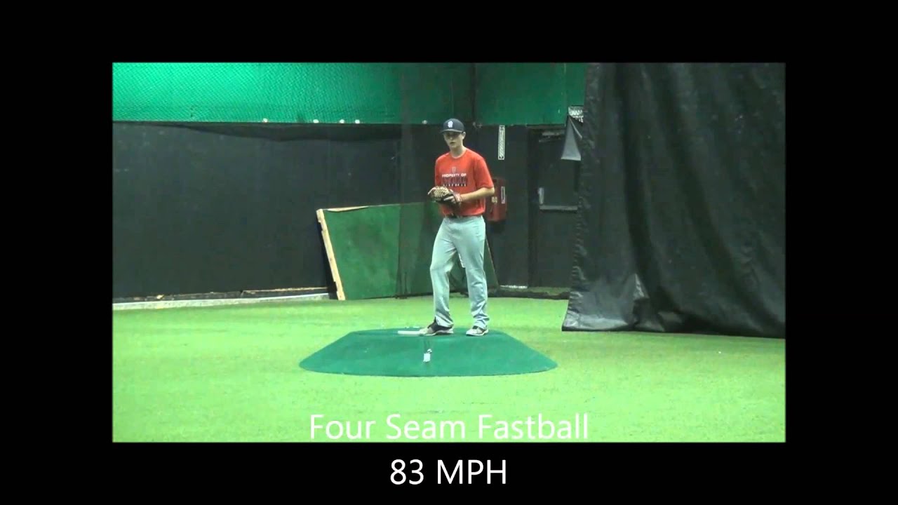 Austin Sayre Force Elite Baseball Pitching 2015 - YouTube