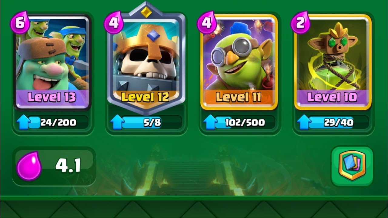 CLASH ROYALE GOBLIN LADDER - YouTube