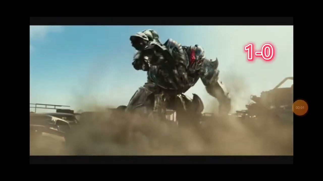 Final Wars Godzilla vs The Last Knight Megatron (new style) - YouTube