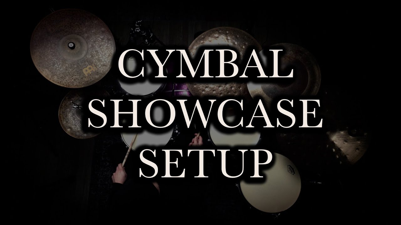 TP Cymbal Showcase Setup - YouTube
