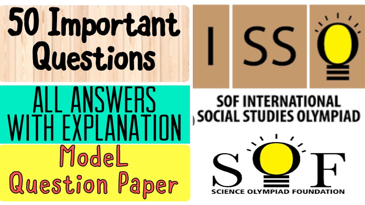 ISSO Model Question Paper Important Questions For SOF Social Studies isso-model-question-paper-important-questions-for-sof-social-studies