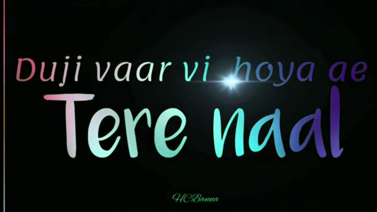 Duji Vaar Pyar Sunanda Sharma WhatsApp Status |Black Background|Sunanda ...