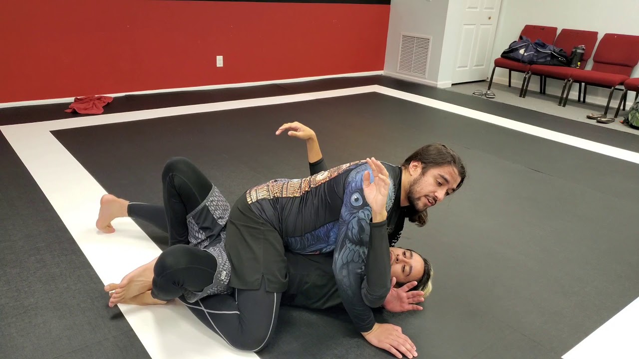 Mount escape and back control retention adv - YouTube