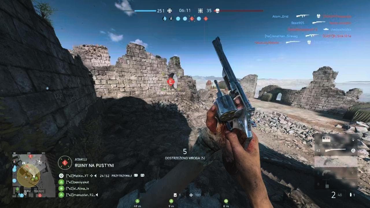 Battlefield V Perfect aim with Kar98k - YouTube