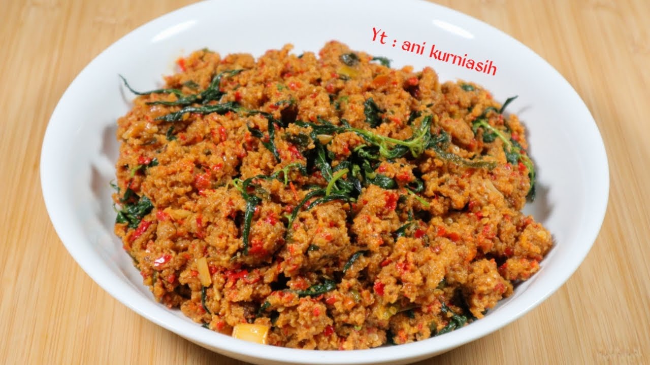 Resep Sambal Oncom Kemangi - YouTube