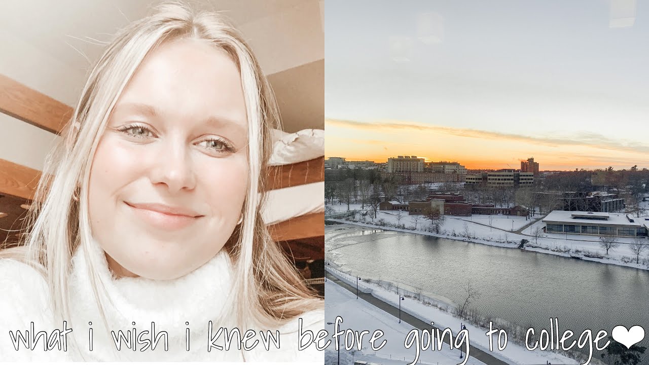 WHAT I WISH I KNEW BEFORE COLLEGE|17 pieces of advice *from a college ...