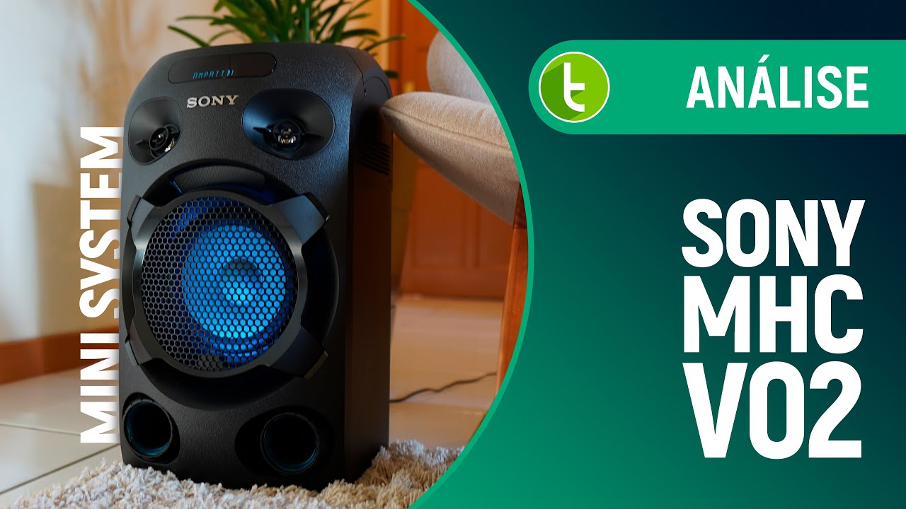 SONY MHC-V02: a CAIXA de SOM PORTÁTIL mais VERSÁTIL do mercado ...