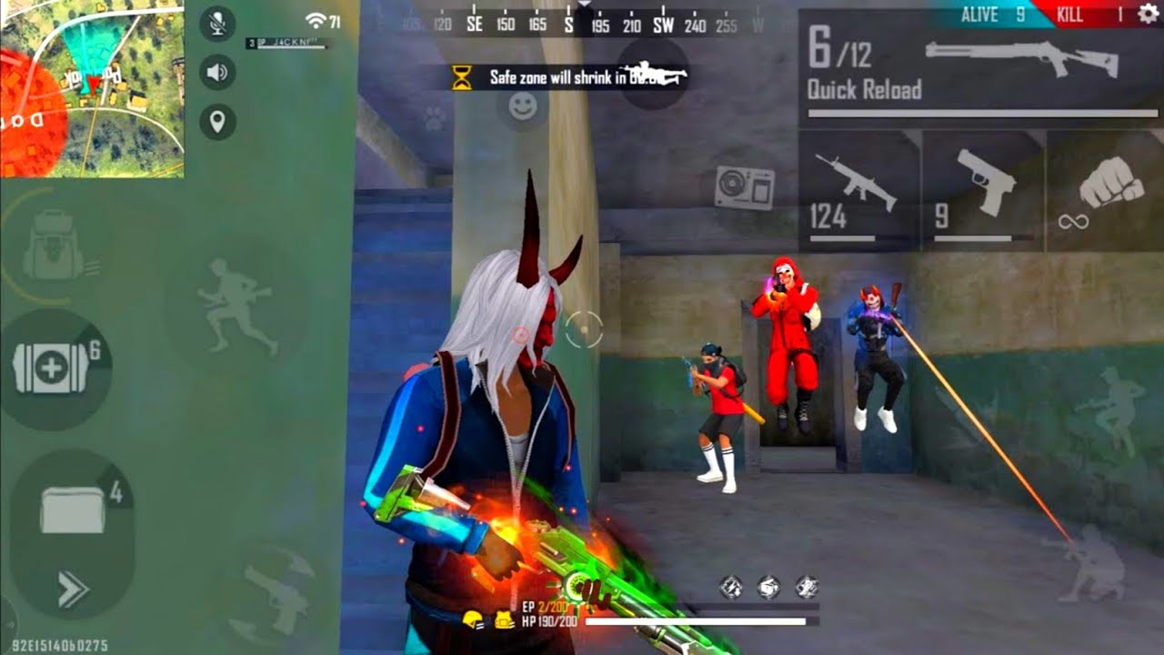 99 Headshot🎯solo Vs Squad Free Fire Highlights Poco X3 Pro📲 My Dpi