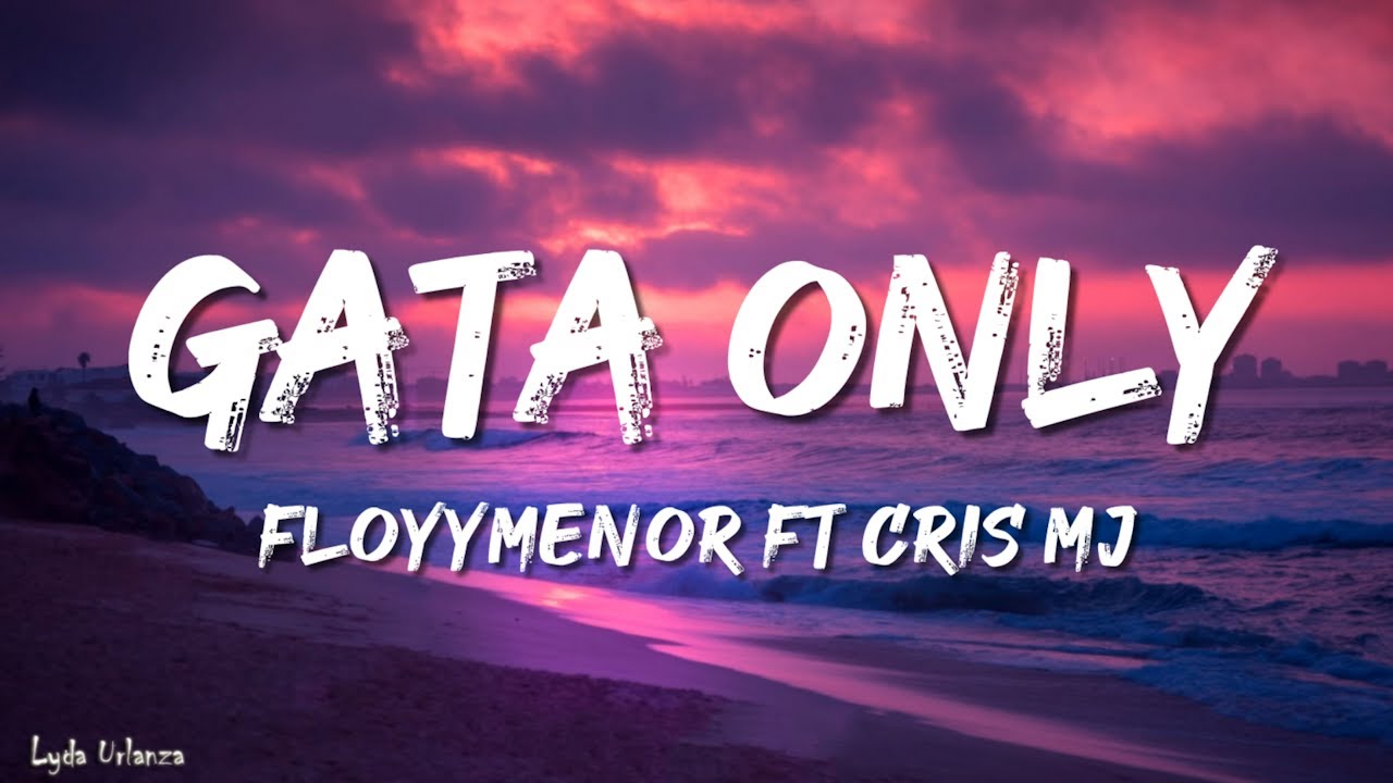 FloyyMenor - GATA ONLY ft. Cris MJ (Letra/Lyrics) - YouTube