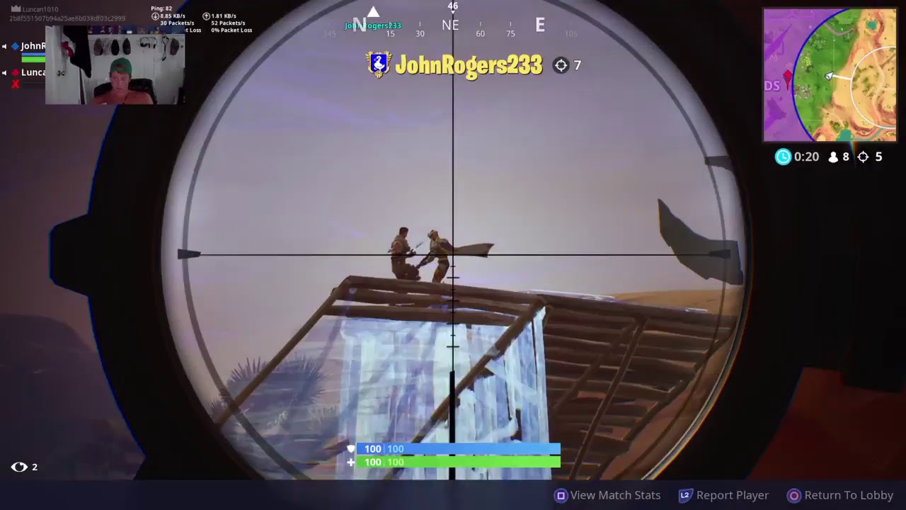 FORTNITE Sniper Shoot-out (Feat. Caesar) - YouTube