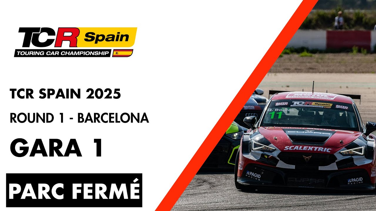 TCR Spain 2025 | Round 1: Barcellona - Gara 1 - YouTube