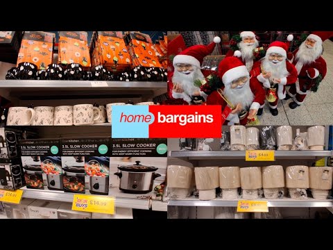 HOME BARGAINS SEPTEMBER 2026 | SHOP WITH ME | Halloween Autumn 🍁 CHRISTMAS 🎄 & Many More . 
