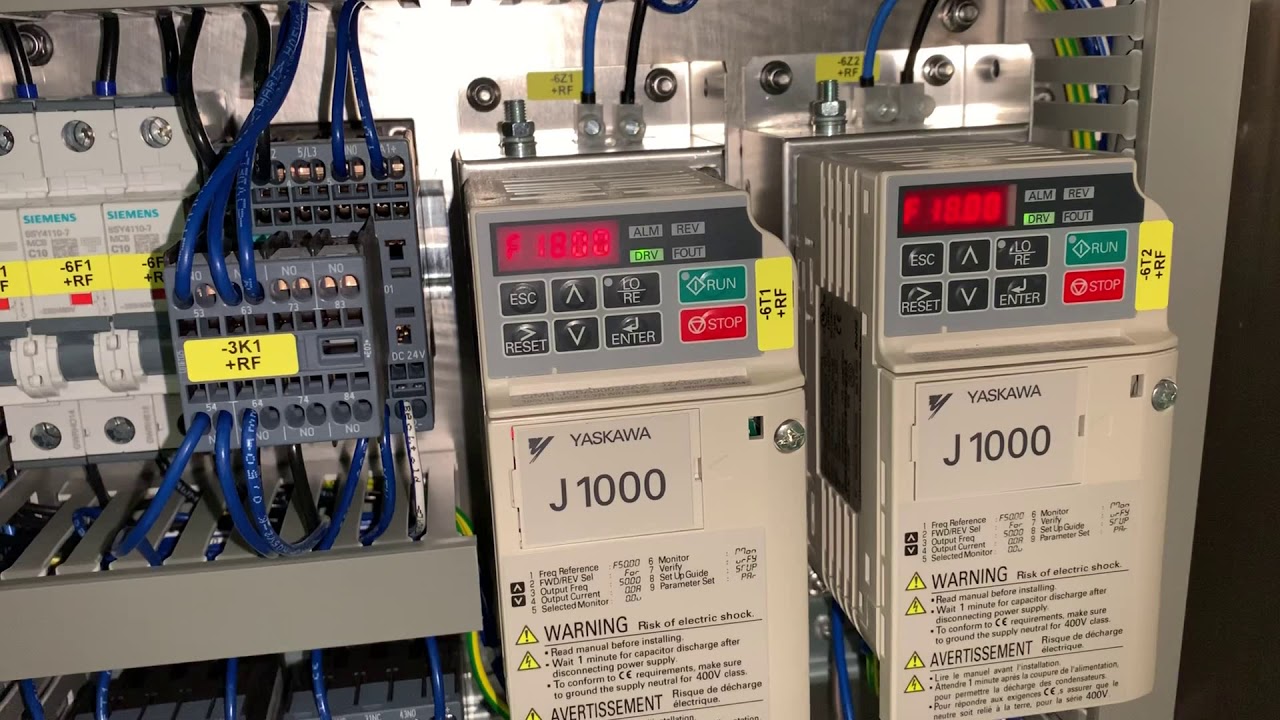 YASKAWA J1000 Sinhala (සිංහල )explains | YASKAWA J1000 frequency change ...