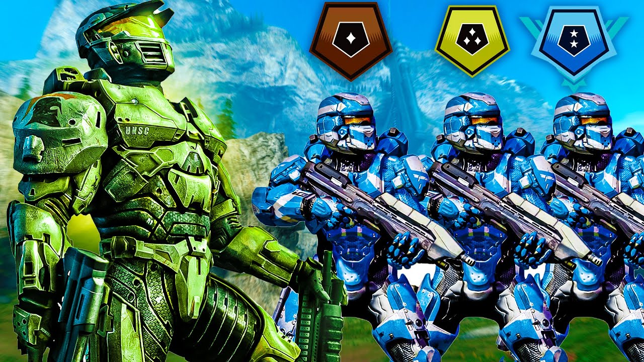 CARRYING ALL RANKS IN THE NEW SEASON OF HALO - YouTube