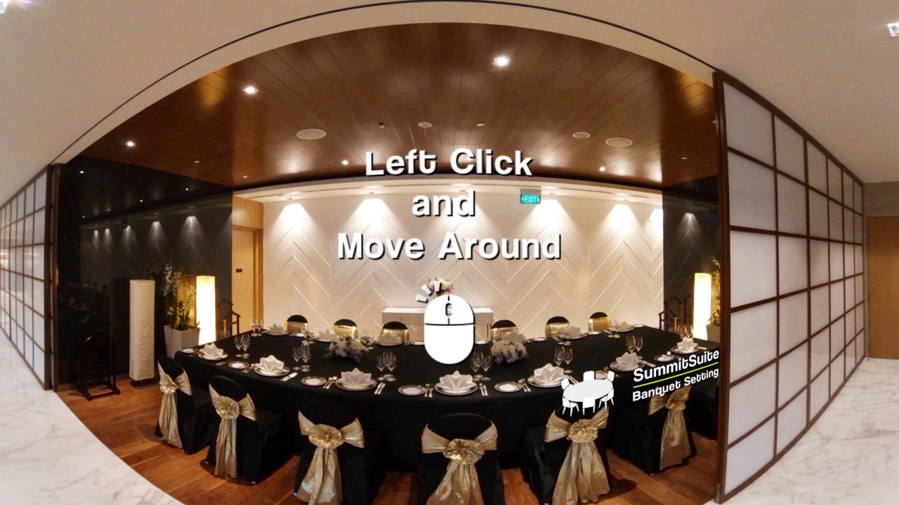 Suntec 360 | Summit Suite | 317 sqm | guests | Banquet - YouTube