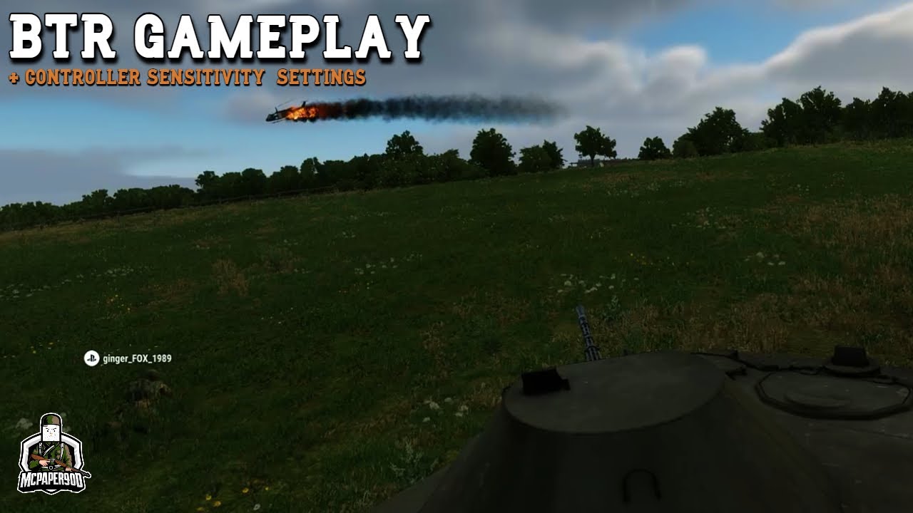 Controller Sensitivity Settings + BTR Gameplay | Arma Reforger Ps5 ...