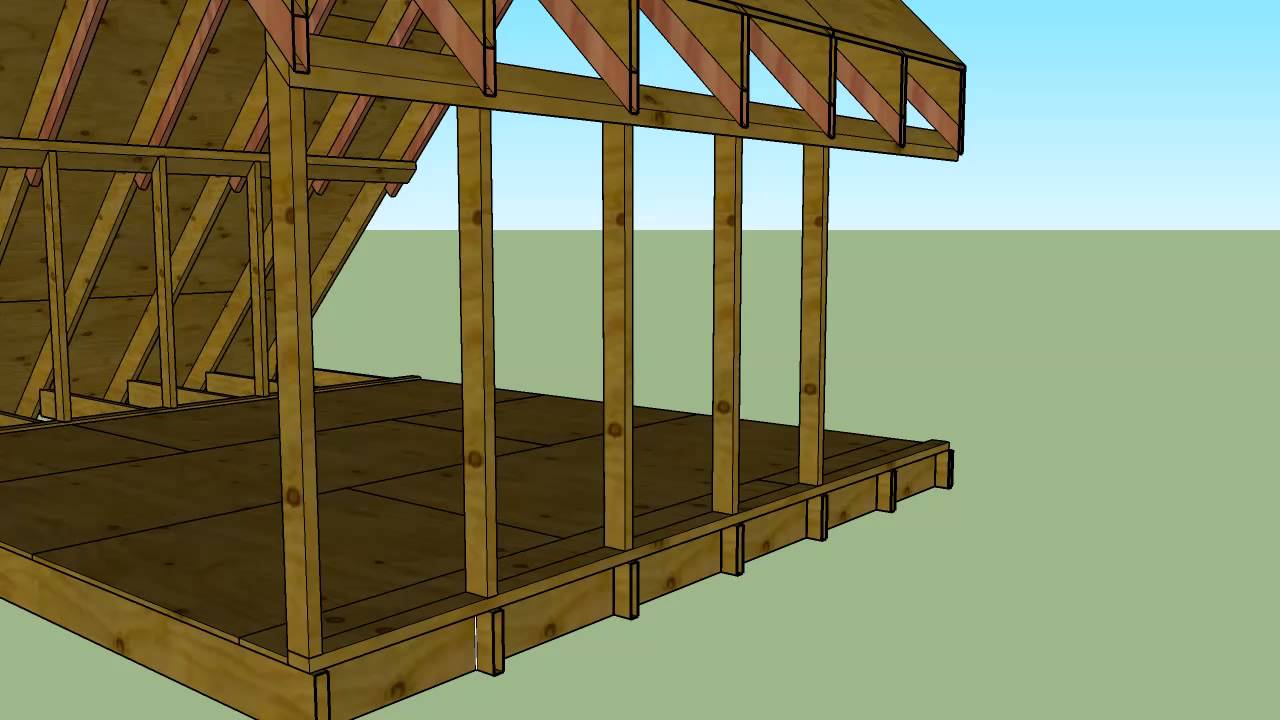 Framed Knee Wall Insulation - YouTube