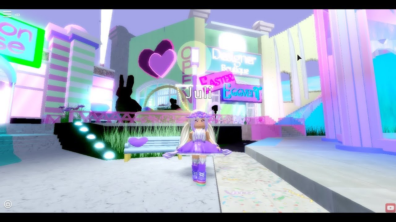 show my first desing in royale high - YouTube