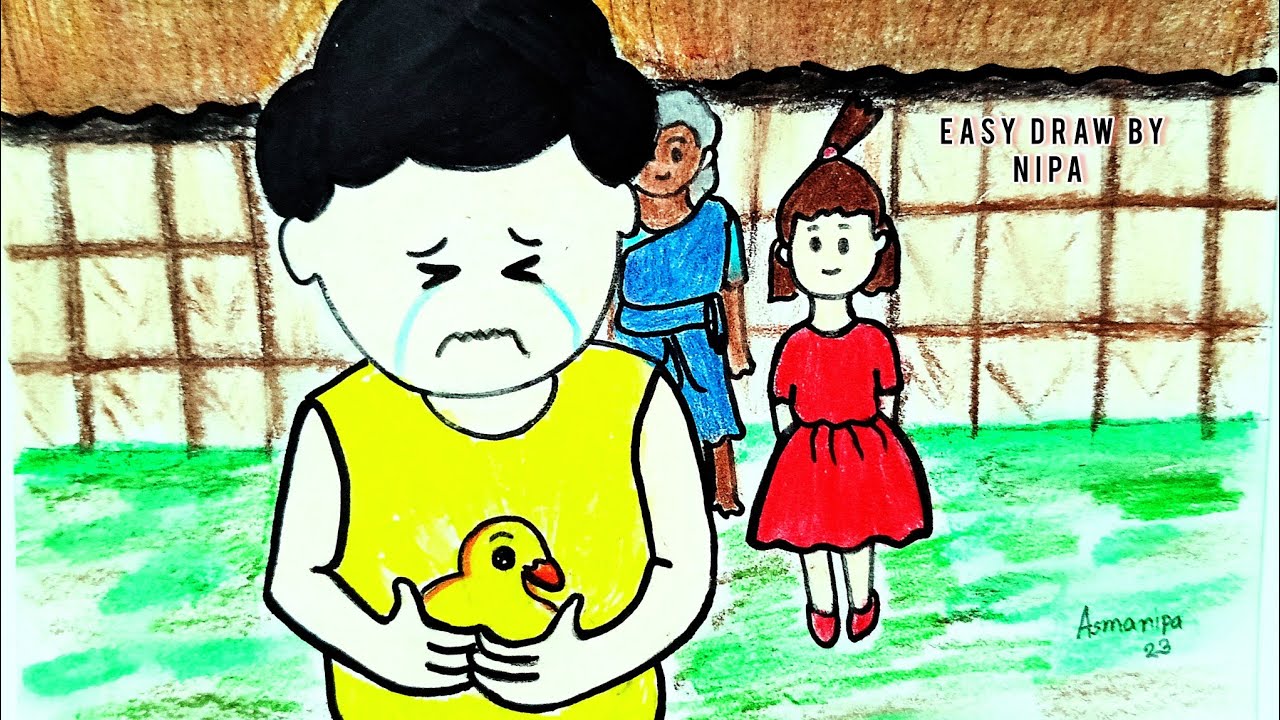 Samima Sraboni animation drawing || 10 days || Tiffin time || Yamin ...