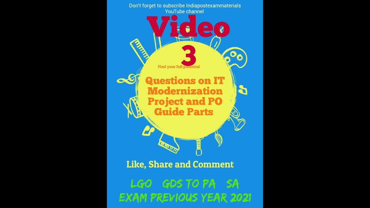 Questions on IT Modernization Project & PO Guide Parts - LGO PA SA 2021 ...