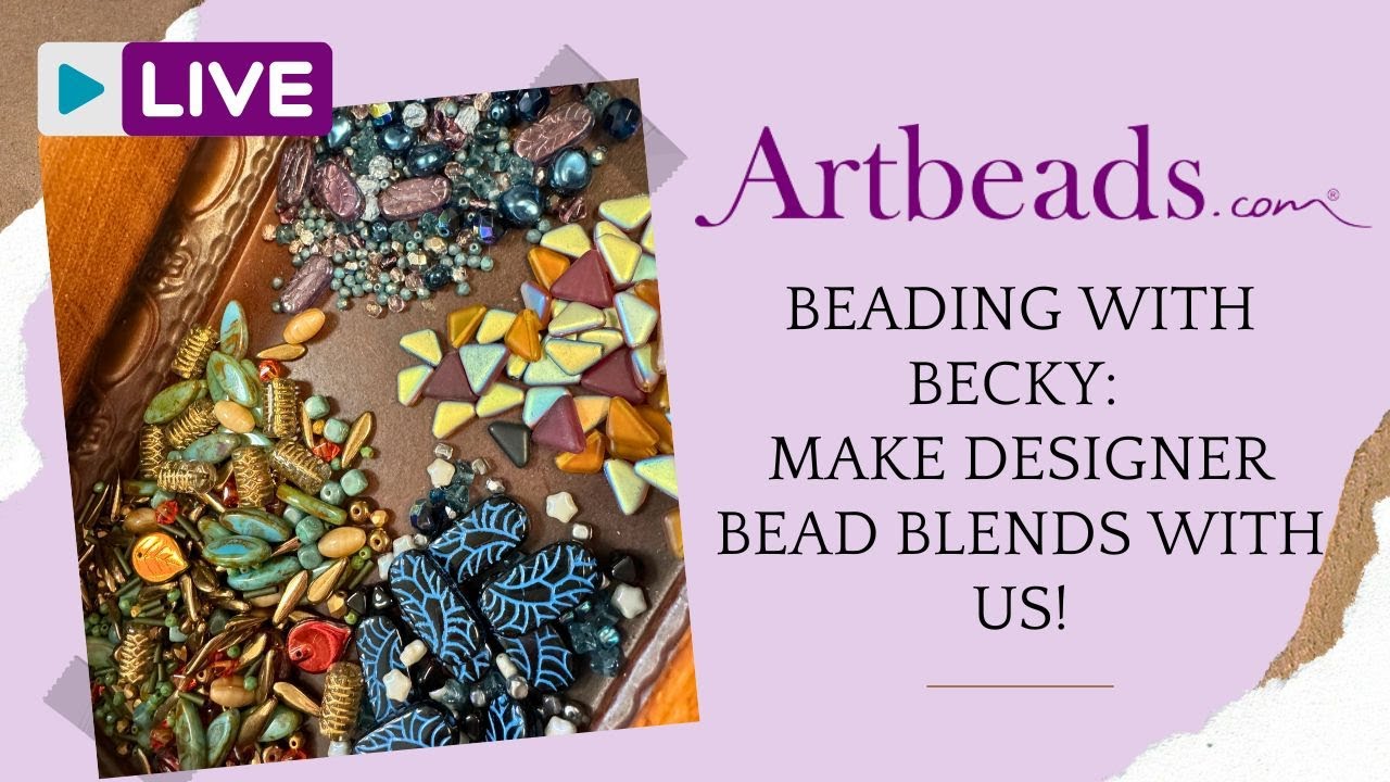 Beading with Becky: Make Designer Bead Blends with Us - YouTube