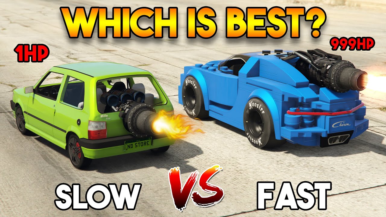 GTA 5 : FASTEST BOOST CAR VS SLOWEST ROCKET CAR (WHICH IS BEST?) - YouTube