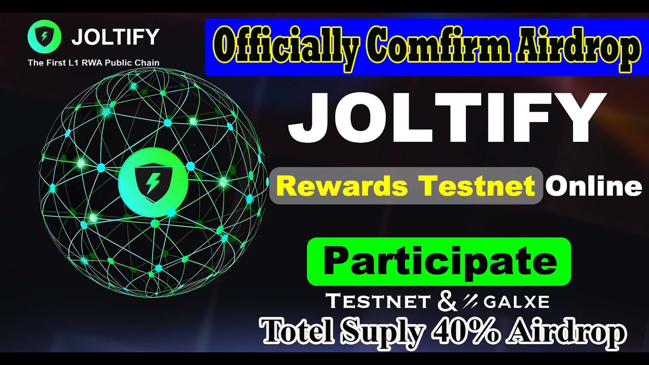 Jolti Finance Testnet Airdrop Confirmed | Free Crypto Airdrop Bitget ...