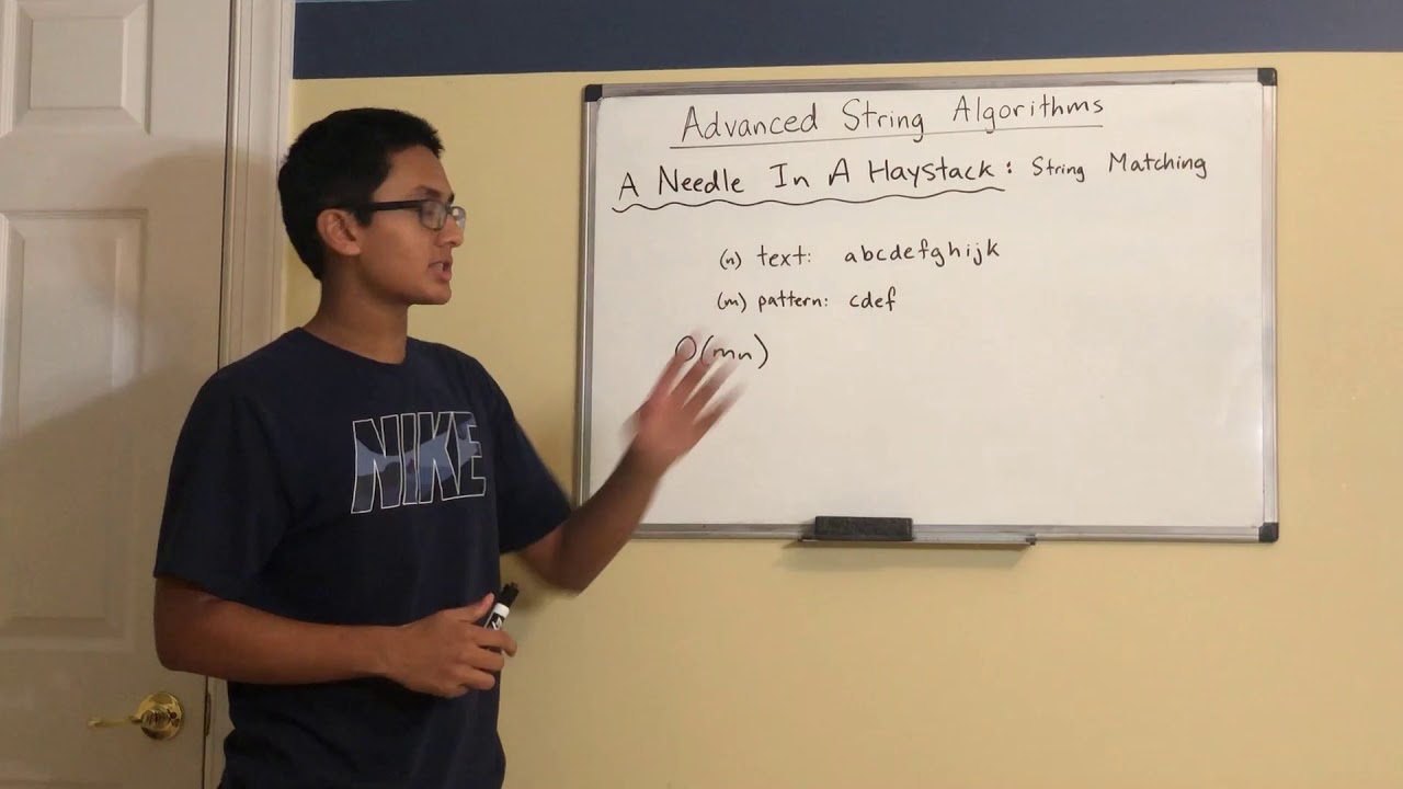 Spandan Das SCT Guest Lecture - Advanced String Algorithms - YouTube