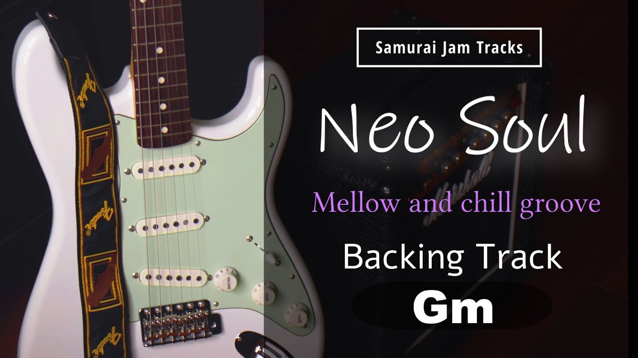 Mellow Neo Soul Guitar Backing Track in G dorian - YouTube