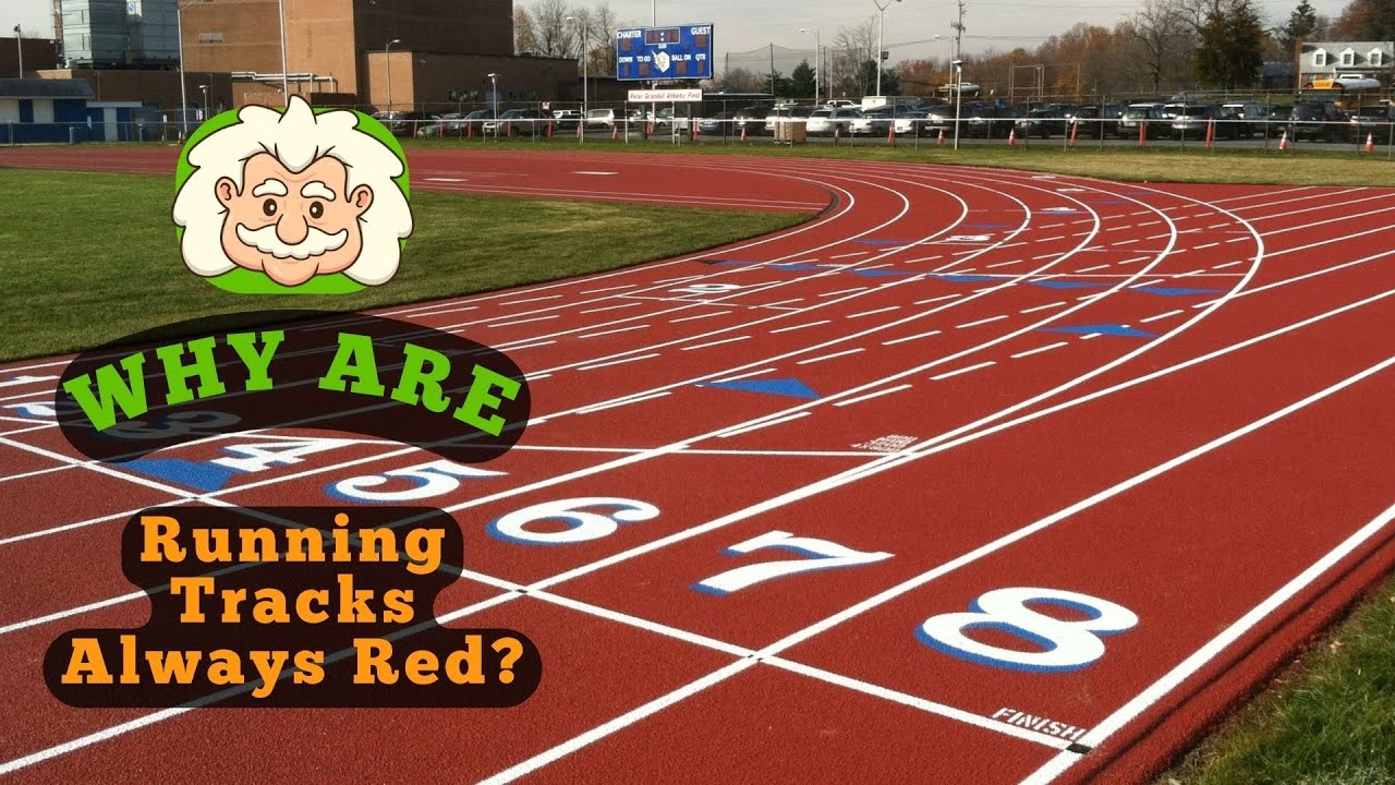 The Real Reason Why Running Tracks Are Red - YouTube