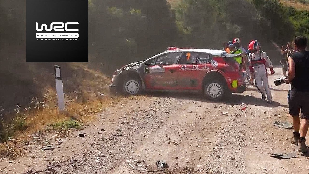 WRC - Rally Italia Sardegna 2017: Top 5 Highlights - YouTube