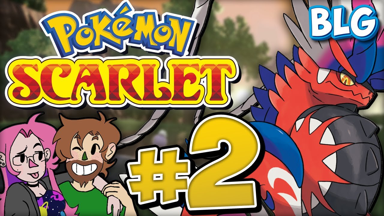 Lets Play Pokemon Scarlet - Part 2 - First Route - YouTube