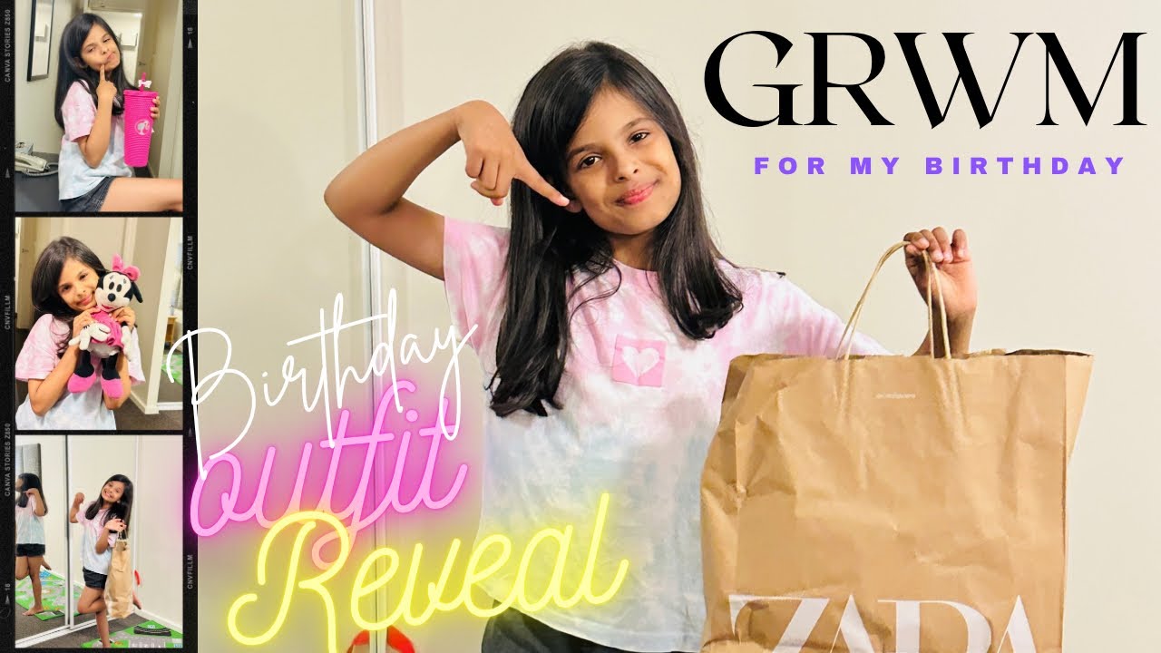 Birthday Dress Reveal (GRWM for My Birthday)🎂 #australia #grwm #vlog # ...