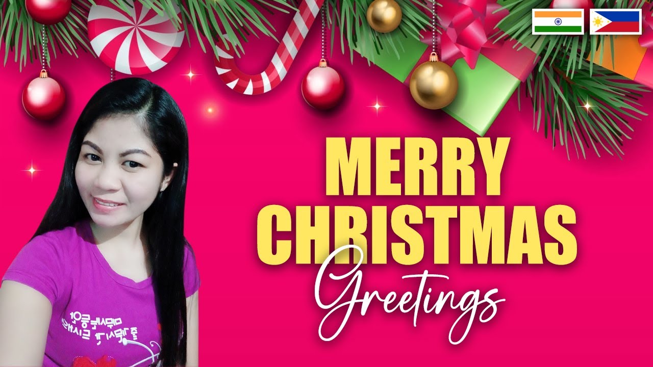 Merry Christmas Greetings | Maligayang pasko - YouTube