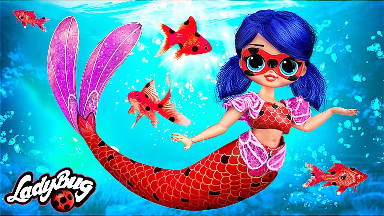 LALILU Miraculous Ladybug / NEW EPISODE / 30 LOL OMG DIYs for Dolls ...