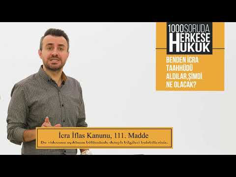 Benden İcra Taahhüdü Aldılar Şimdi Ne Olacak, Ödeyemezsem Ne olur I Herkese Hukuk