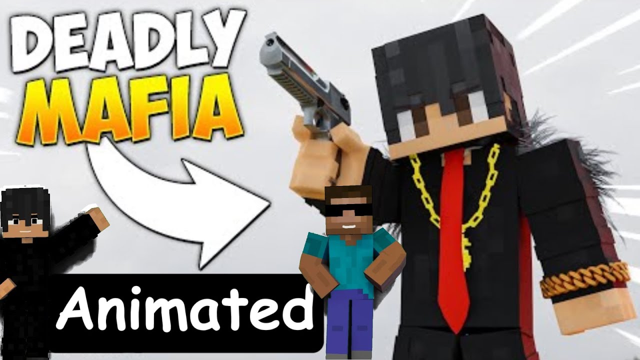 Animated | I Joined a MAFIA GANG in Minecraft animated - YouTube