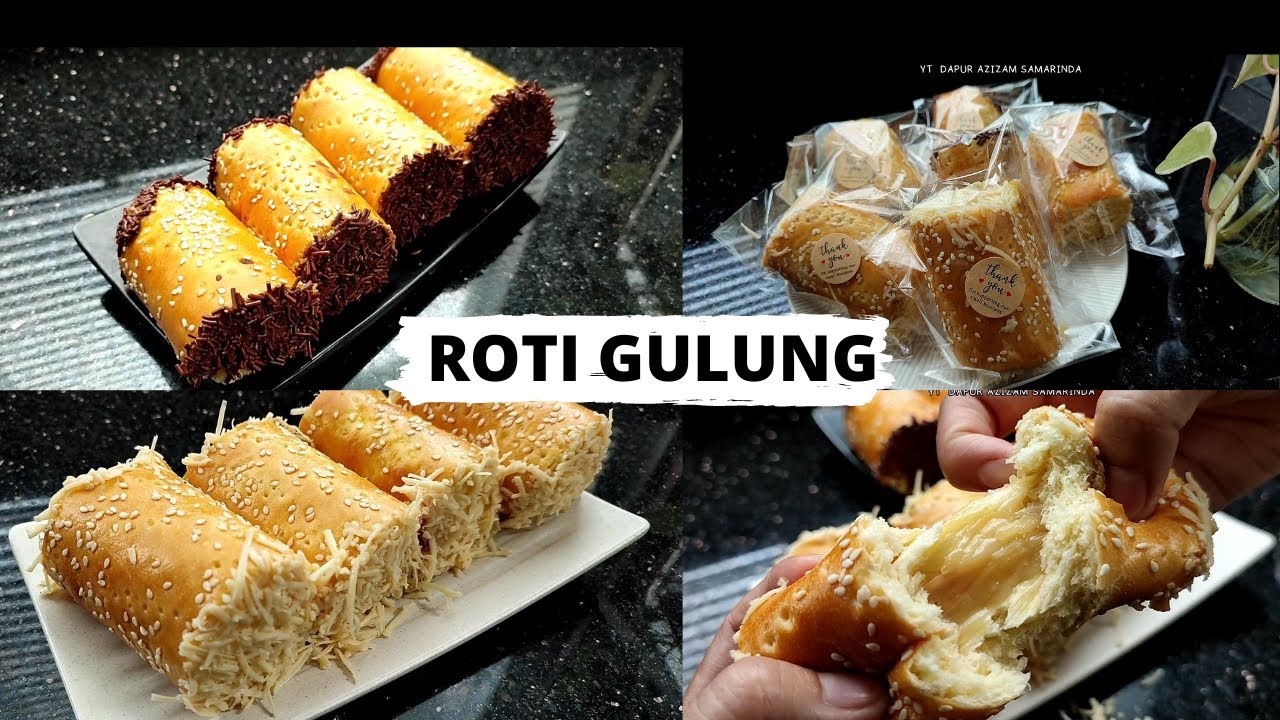 RESEP ROTI GULUNG - YouTube