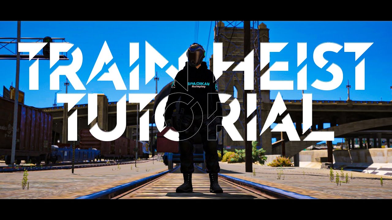 TRAIN HEIST TUTORIAL | @spadikamroleplay - YouTube