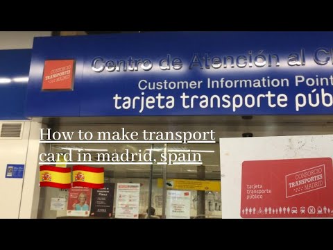 How To Get Public Transport card In Madrid, Spain 🇪🇸 | Travelling ...