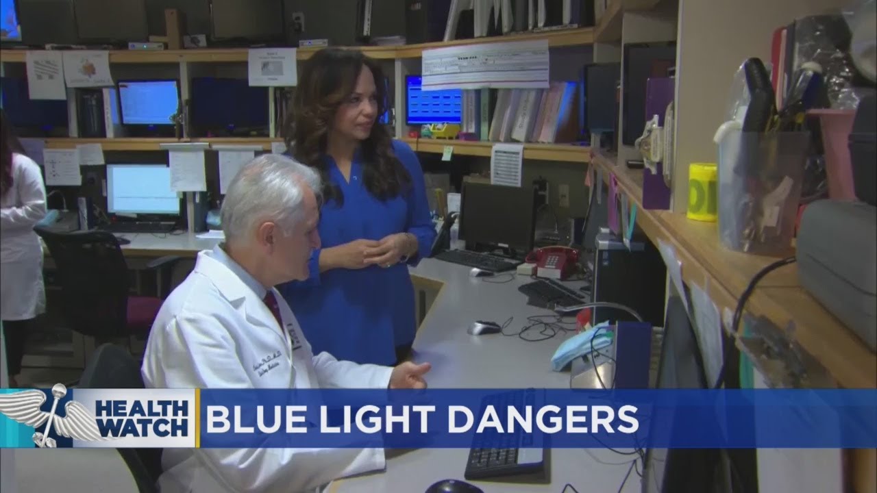 Researchers Study Blue Light’s Effect On Sleep - YouTube
