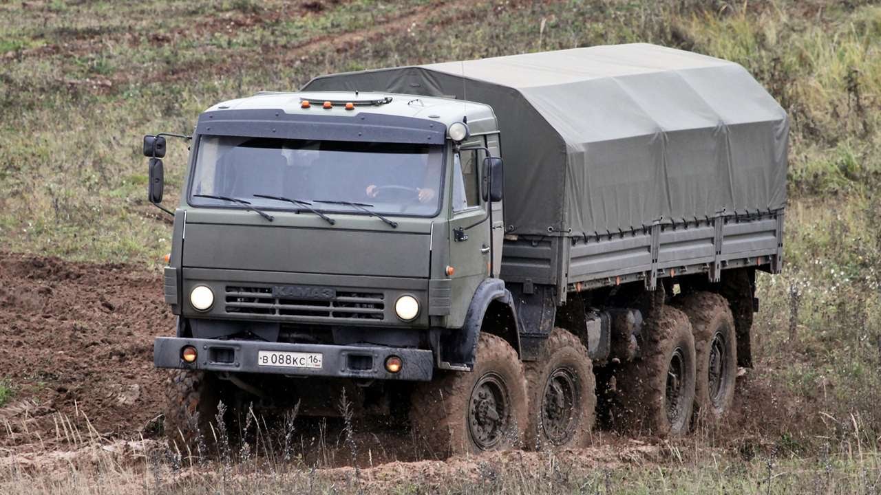 #1061. KAMAZ 6350 [RUSSIAN SUPER AUTO] - YouTube