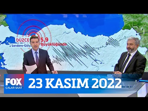 Düzce'de 5,9 büyüklüğünde deprem... 23 Kasım 2022 İlker Karagöz ile Çalar Saat