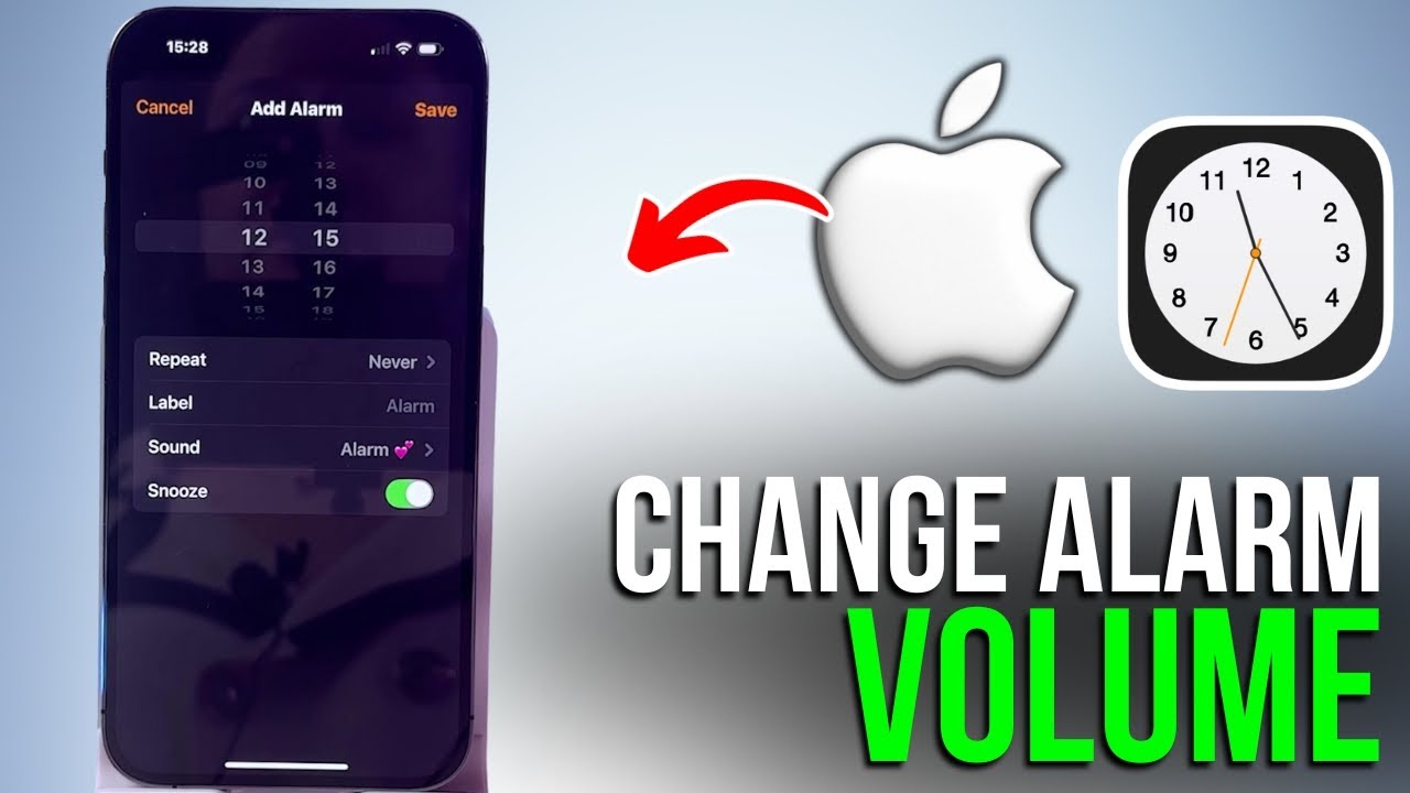 How to Change the Alarm Volume on Your iPhone - YouTube