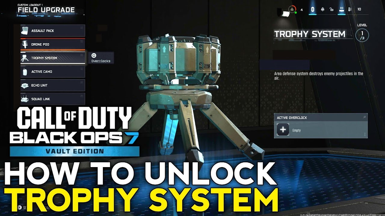 How to Unlock Trophy System BO7 | How to Get Trophy System BO7 | Black ...